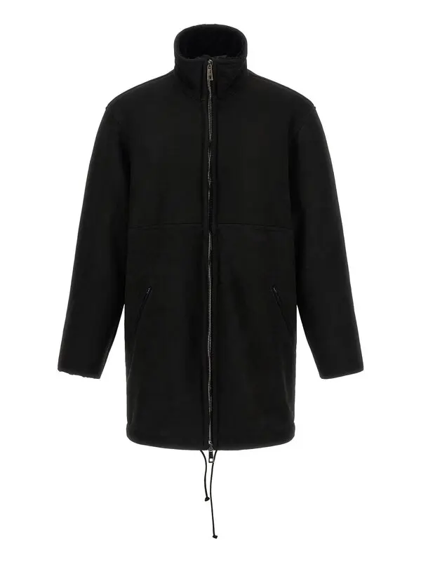 GIORGIO BRATO Shearling Caban - Black