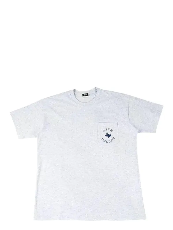 Kith Dallas Playmaker Pocket T-shirt - Grey