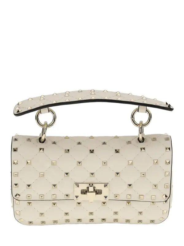 Valentino Garavani Rockstud Spike Mini Top Handle Bag In Nappa - Multicolor
