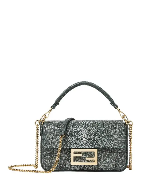 Fendi Baguette Mini Bag - Green