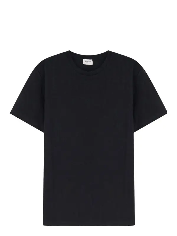 Saint Laurent Crewneck Short-sleeved T-shirt - Black