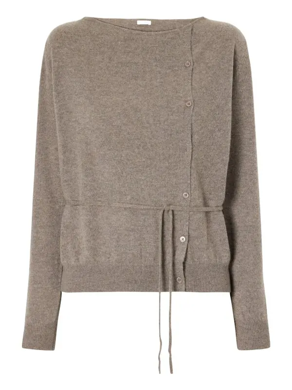 ST. AGNI Long-sleeves Cardigan - Grey