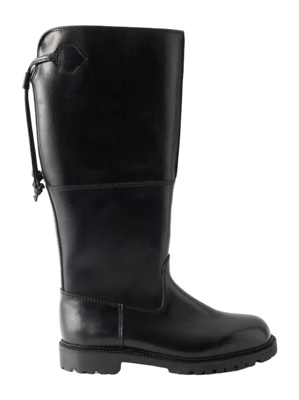 RIER Forest Leather Knee Boots - No