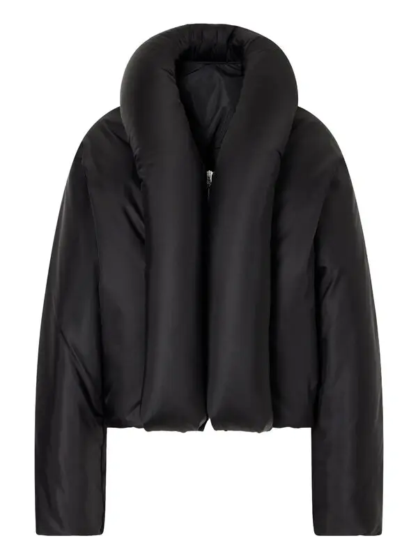 Alaïa Minimal Cropped Down Jacket - No