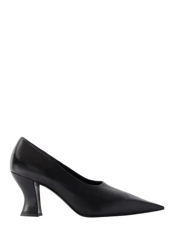 Khaite Leather Pumps - Black