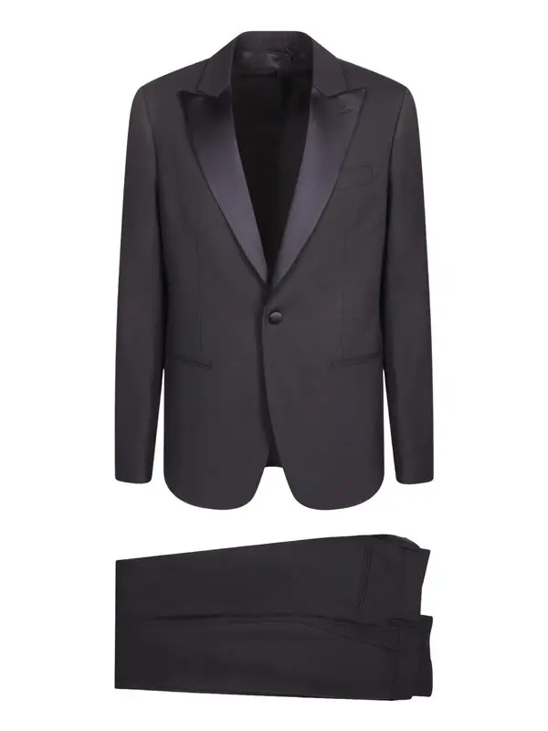 LARDINI Three-piece Tailored Suits - Navy