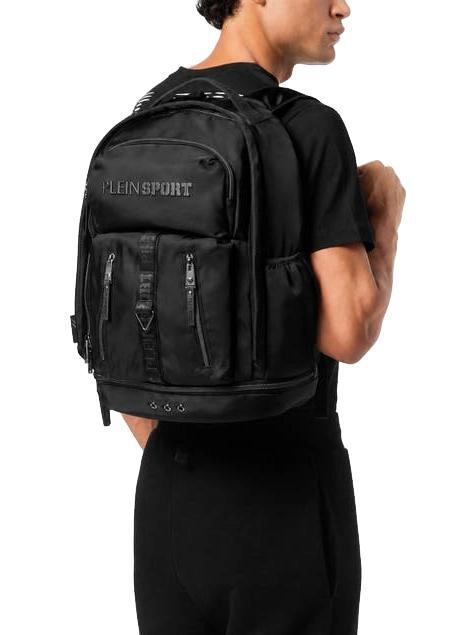 PLEIN SPORT Technical Backpack Ps - Black