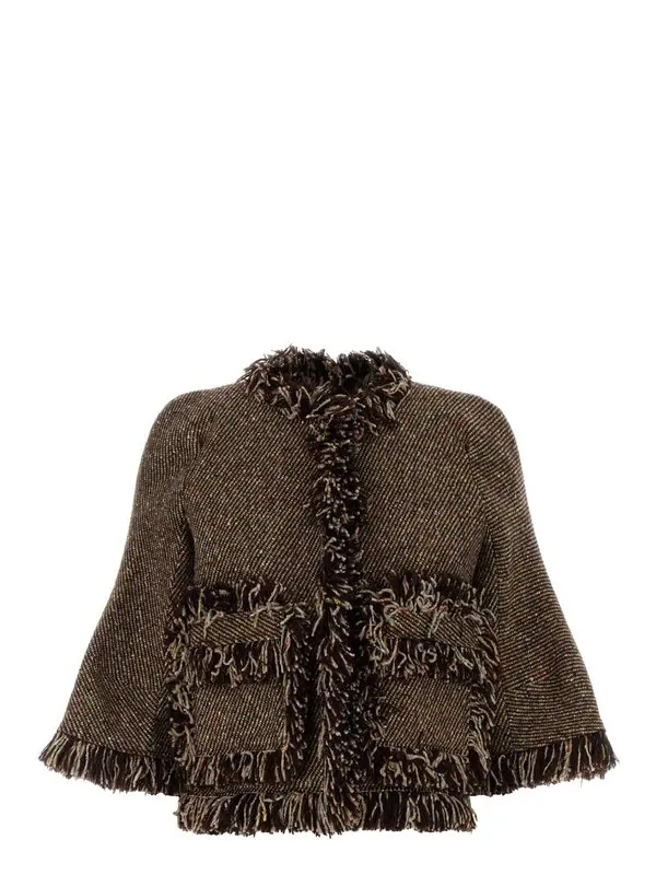 Sacai Tweed Blazer - Multicolor