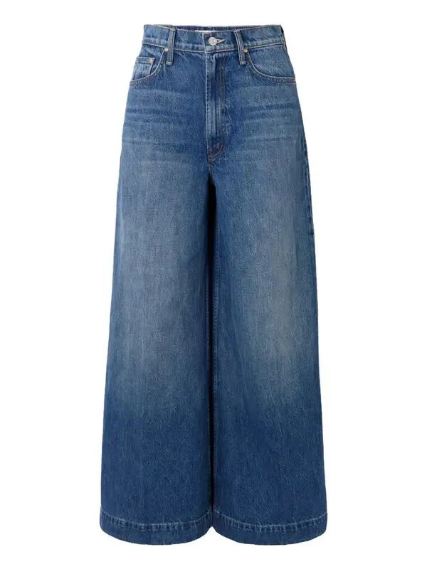 MOTHER High-rise Wide-leg Jeans - No