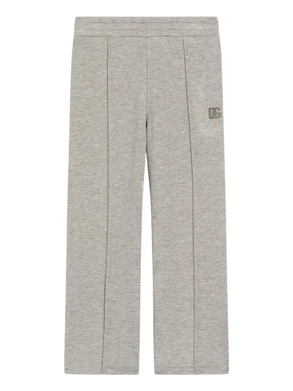 Dolce & Gabbana Lurex Fleece Trousers - Silver