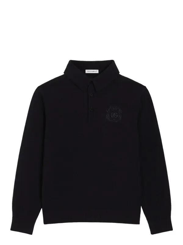 Dolce & Gabbana Wool Pullover - Blue