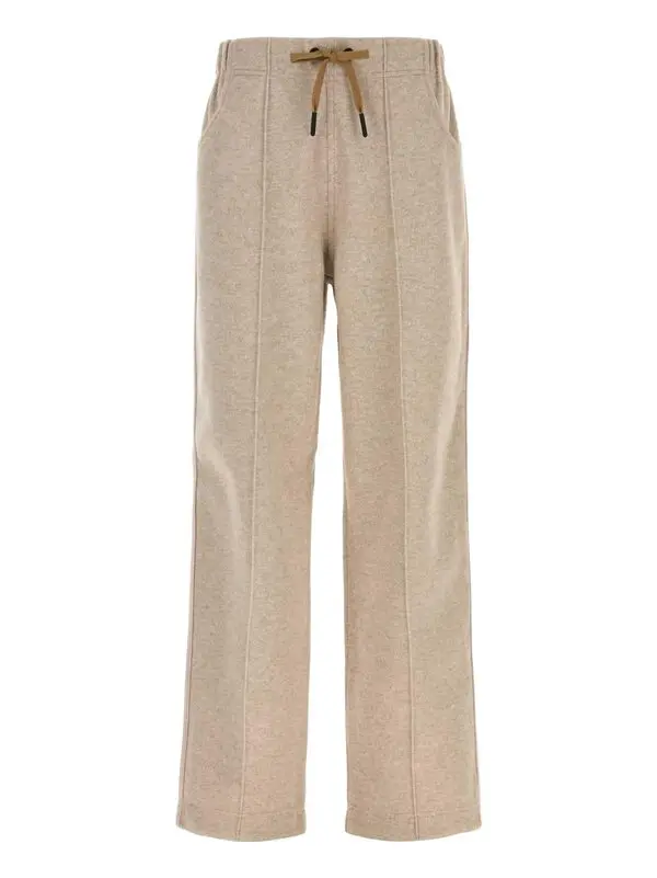 Moncler Sand Flannel Pant - Brown