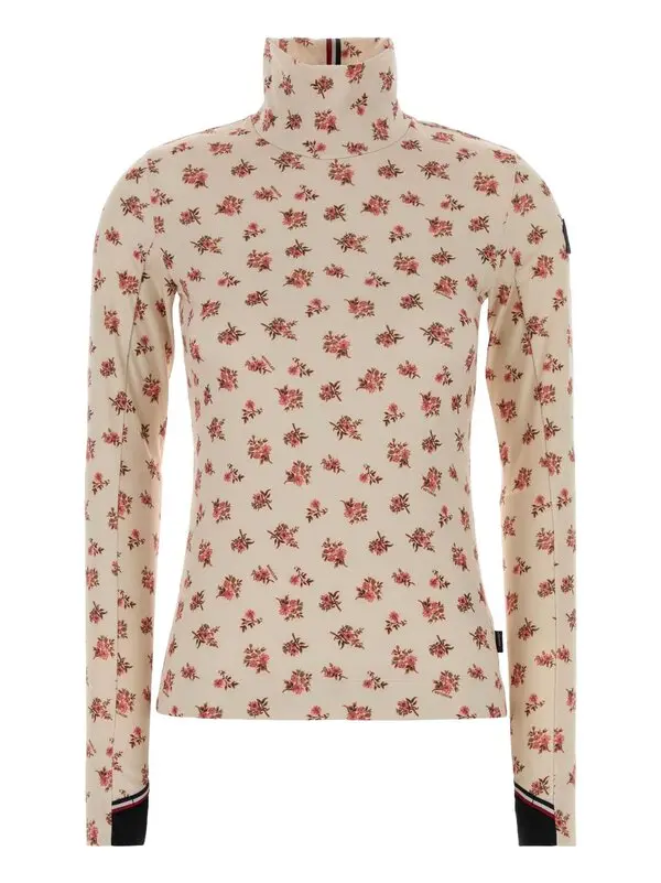 Moncler Printed Stretch Polyester T-shirt - Multicolor