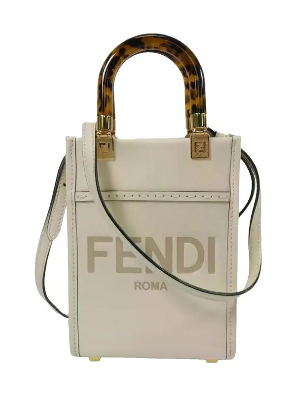 Fendi Mini Mon Tresor Tote Bag - Neutrals