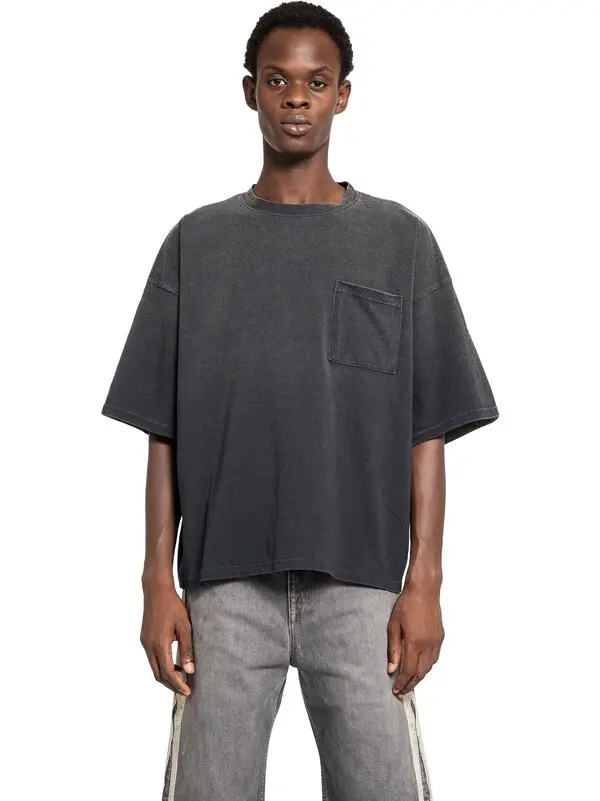 Kapital Jersey 2tones Big Pocket T-shirt - Multicolor