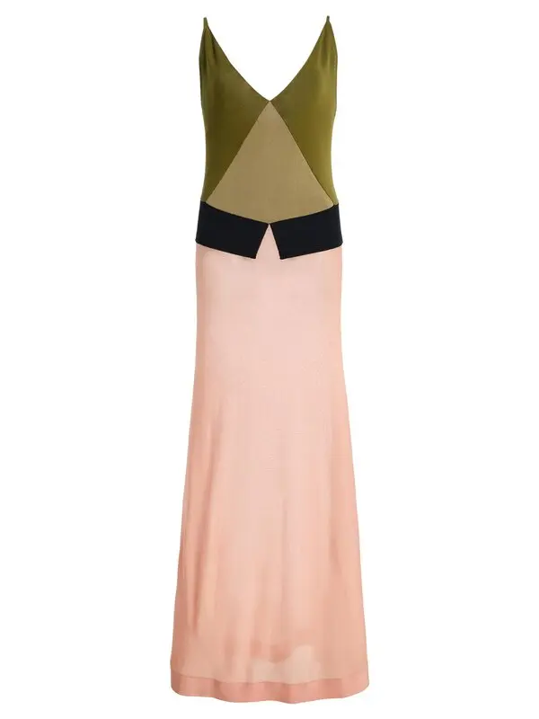 Altuzarra Lampert Chiffon Maxi Dress - Multi