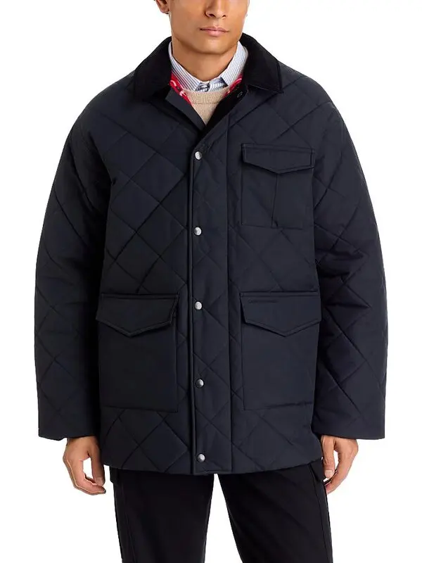 Canada Goose Terra Quilted Coat - Black