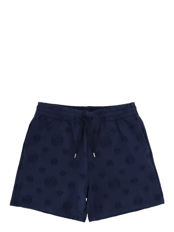 Casablanca Tennis Club Logo Shorts - Blue