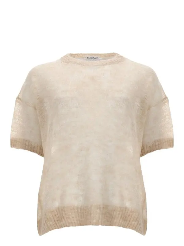 Brunello Cucinelli Mohair Sweater - Ivory