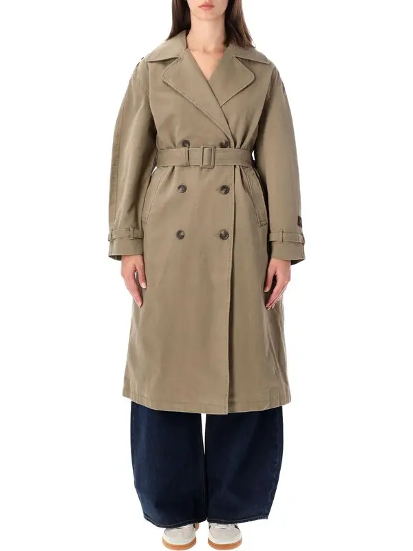 LEVI'S Belted Trench Coat - Beige