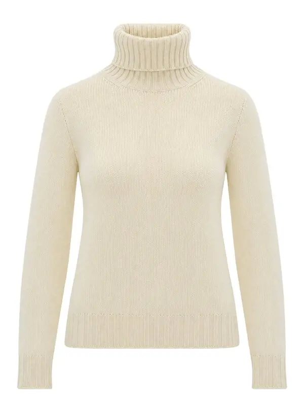Fabiana Filippi Ribbed Turtleneck Sweater - Giallo
