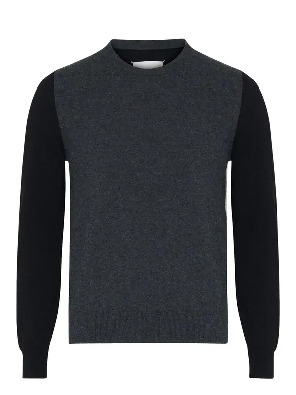 MAISON MARGIELA 100% Wool Sweater - Grey