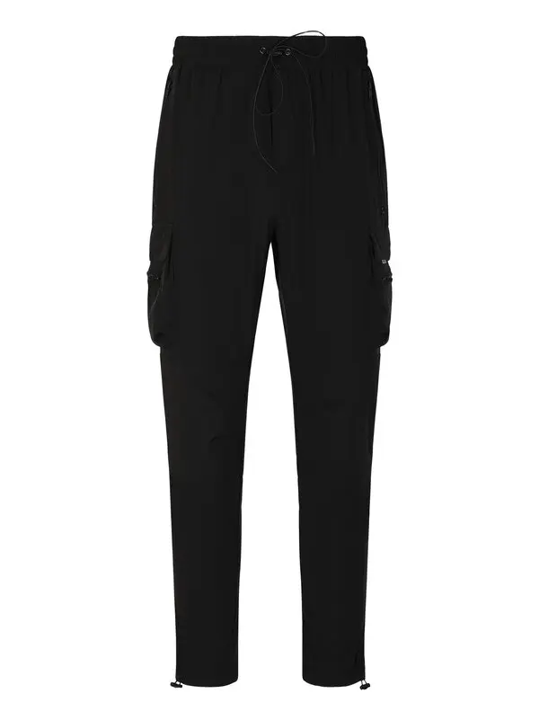 REPRESENT Cargo Trousers 247 In Nylon With 4-way Stretch - Black