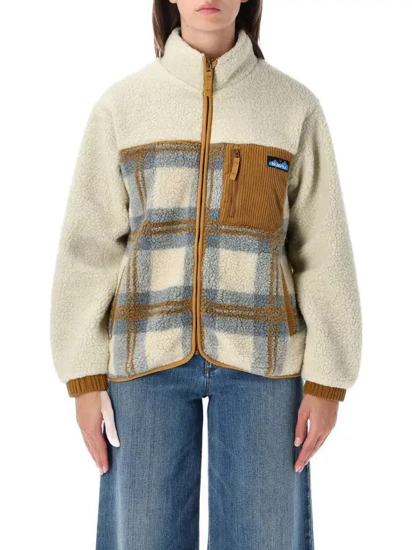 KAVU Sherpa Fleece Jacket - Plaid