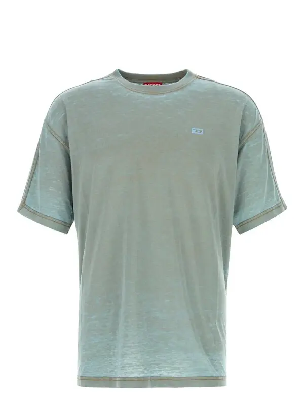 DIESEL® Light Blend Cotton T-boxtes T-shirt - Blue