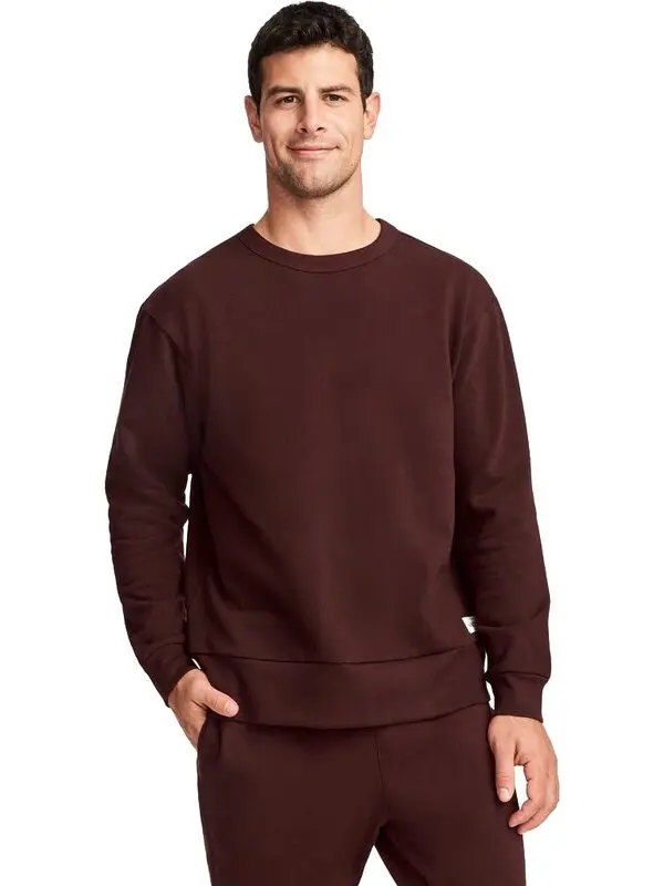 JOCKEY The One And Only 100% Organic Cotton Sweatshirt - Currant