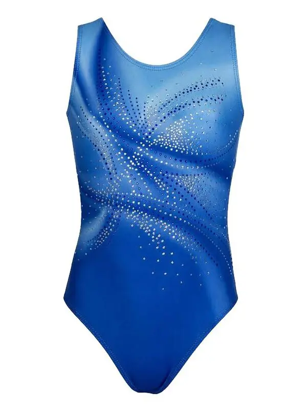 DESTIRA Sapphire Swirl Leotard - Blue