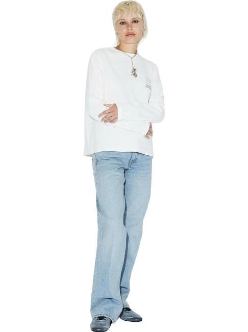 DR. DENIM Kath Long Sleeve - Off White Draw