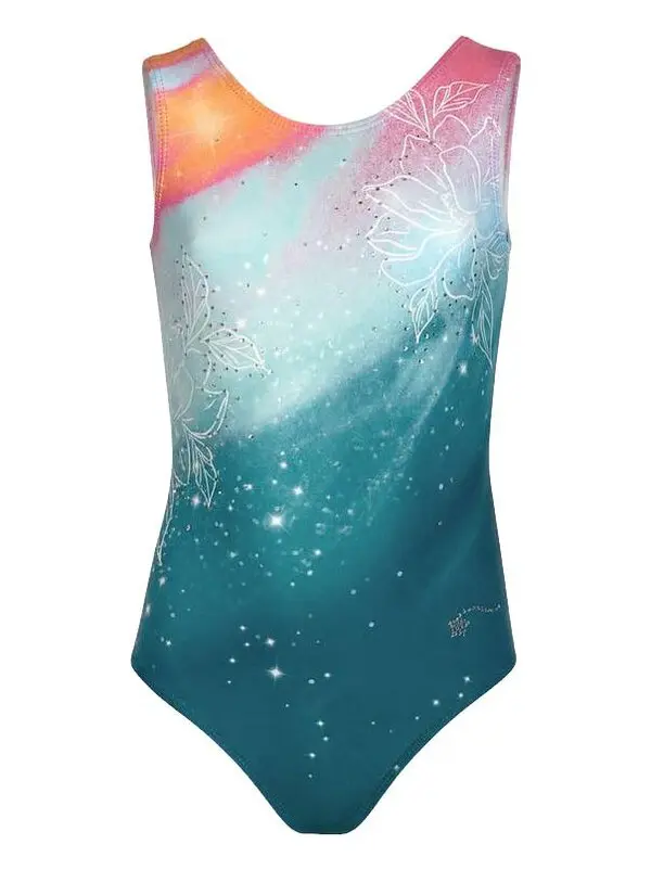 DESTIRA Magnolia Sky Leotard - Blue