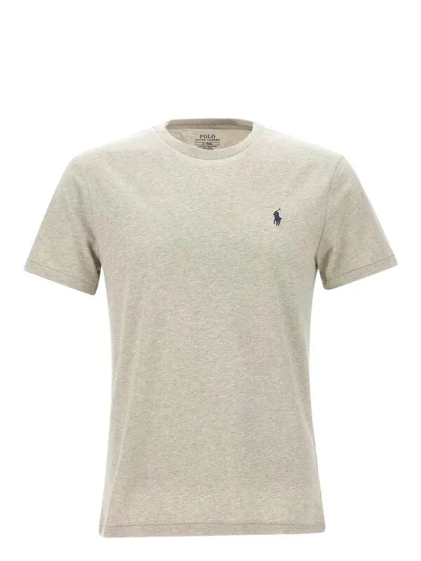 Polo Ralph Lauren Embroidered-pony T-shirt - Grey