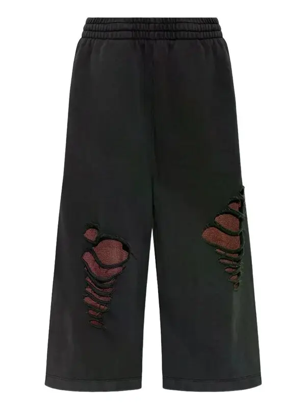 AVAVAV Distressed-effect Track Pants - Black