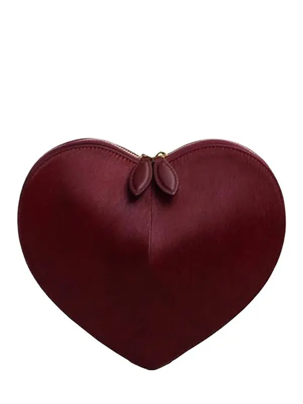 Alaïa Le Coeur Cerise Crossbody Bag - Red
