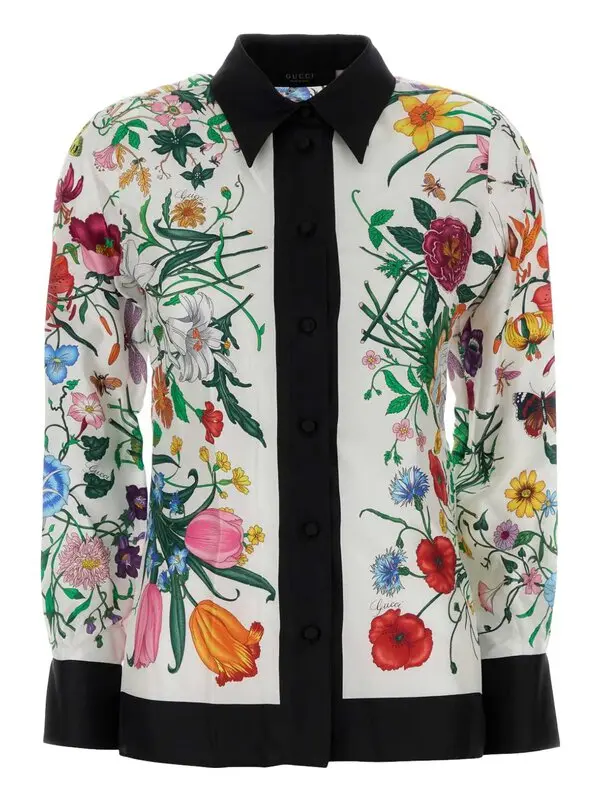 Gucci Printed Twill Shirt - Multicolor