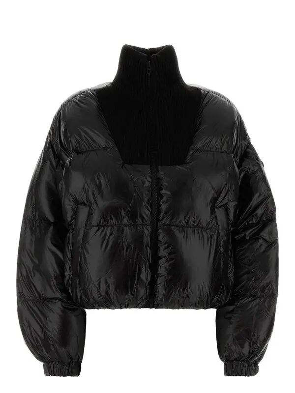 DIESEL® Nylon Down Jacket - Black