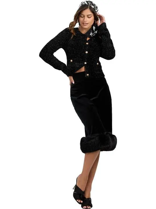 Trina Turk Klara Skirt - Black