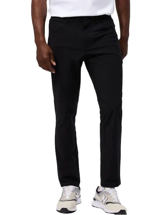 Psycho Bunny Maverick Slim Fit Performance Pants - Black