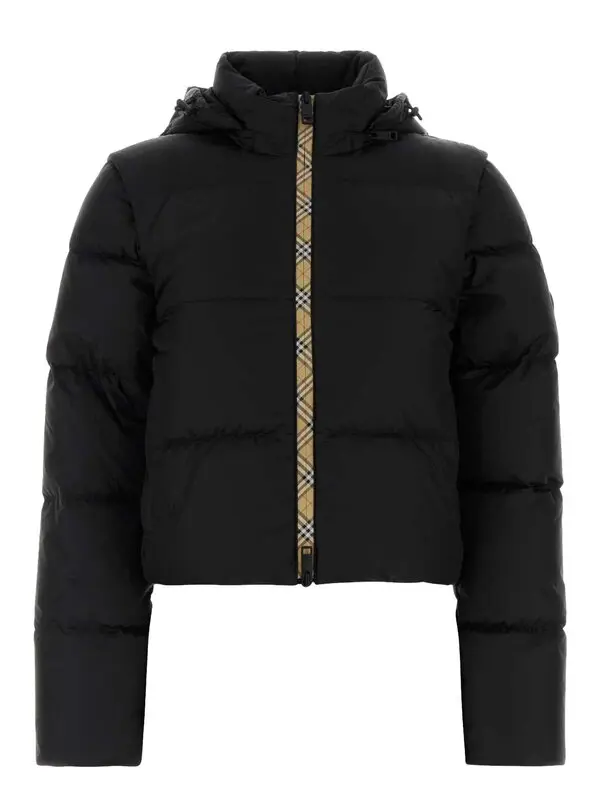 Burberry Nylon Down Jacket - Multicolor