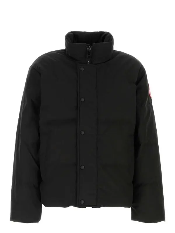 Canada Goose Polyester Blend Bayview Down Jacket - Black