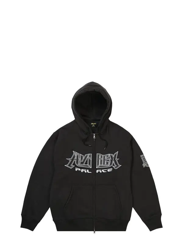 PALACE X Avirex Zip Hood - Black