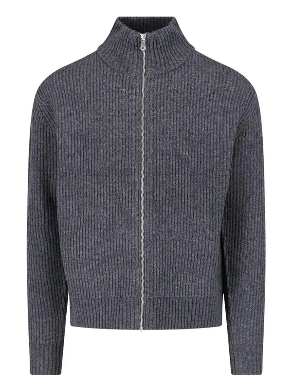 BERNER KUHL Knit Wool Blend Sweater - Grey