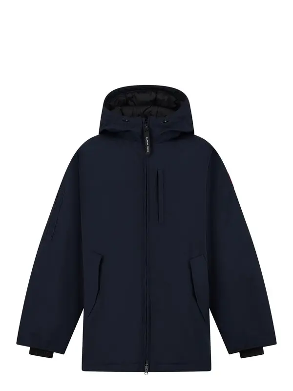 Canada Goose Hooded Parka Jacket - Blue