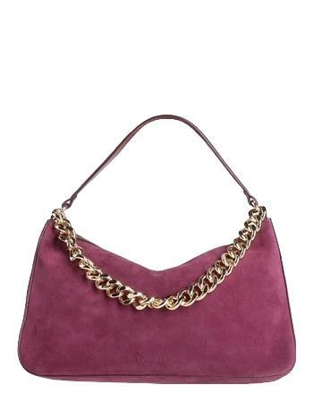 TWINSET Handbag Cow Leather - Plum