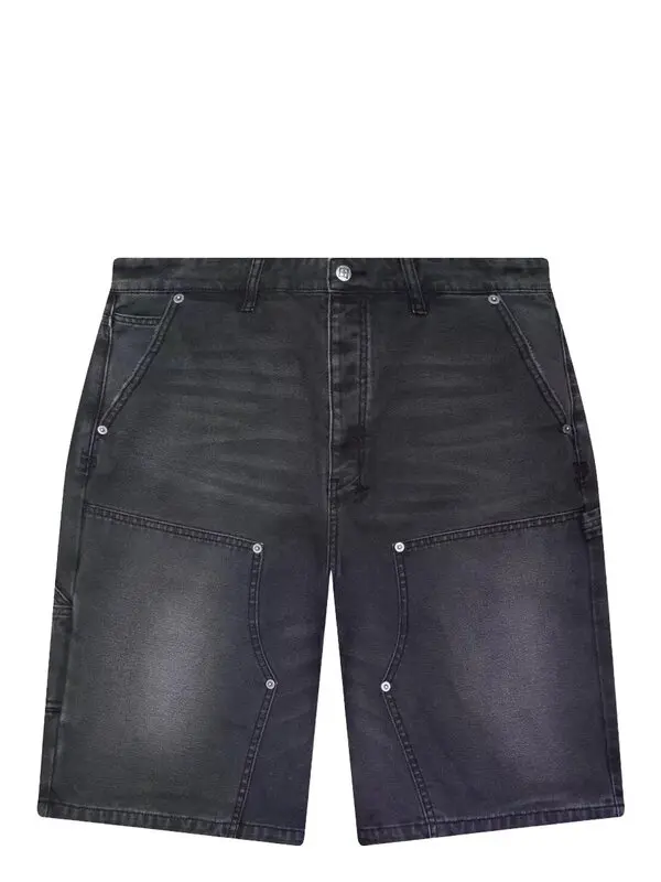 Ksubi Operator Denim Shorts - Grey