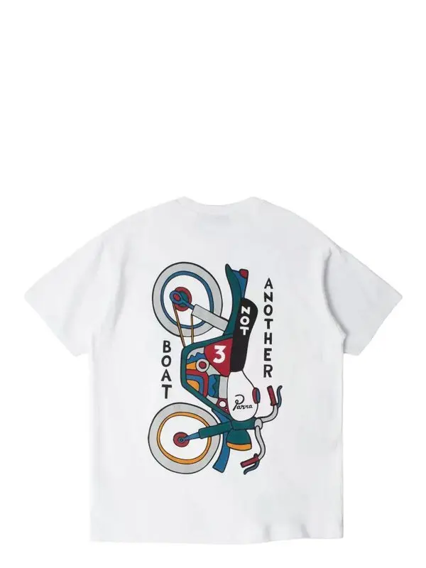PARRA Not Another Boat Graphic-print T-shirt - White