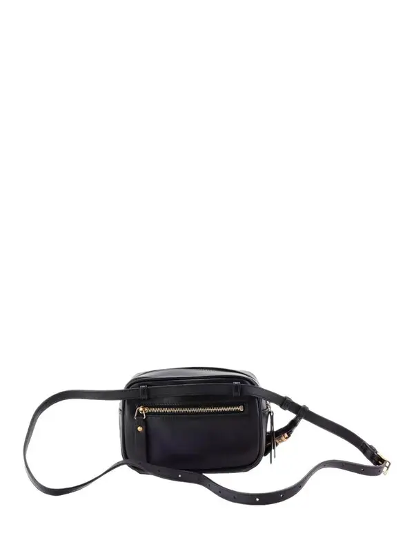Saint Laurent Lou Matelasse Chevron Leather Belt Bag - Black