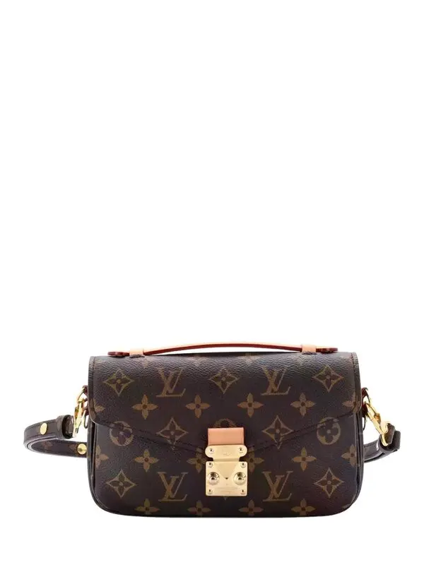 LOUIS VUITTON Pochette Metis Monogram Canvas East West Crossbody Bag - Brown
